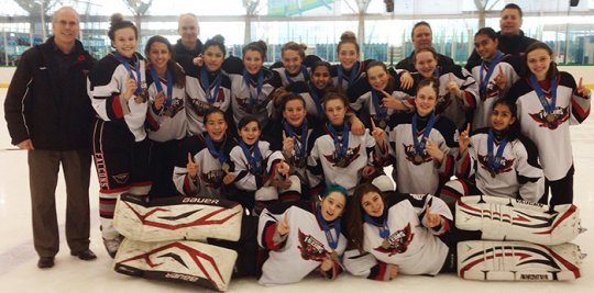 Surrey Falcons Bantam A win first Pacific Coast Classic - Surrey Female ...