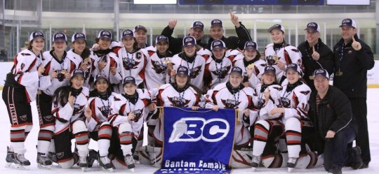 Surrey Falcons Win Bantam A Provincial Championship - Surrey Female ...