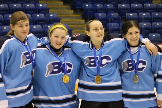 Fraser Valley Zone wins BC Winter Games Gold - Surrey Female Hockey ...