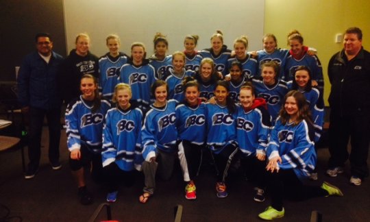 13 Surrey Falcons playing for Gold at BC Winter Games - Surrey Female ...