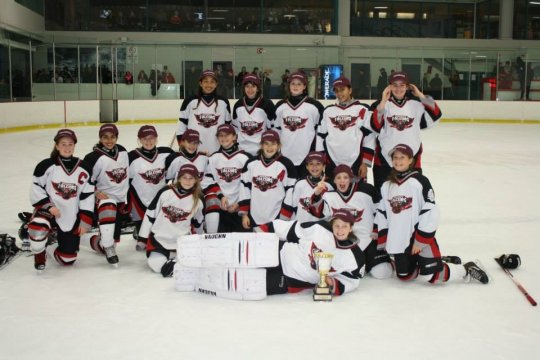 Bantam C1 Win Burnaby Tournament!! - Surrey Female Hockey Association